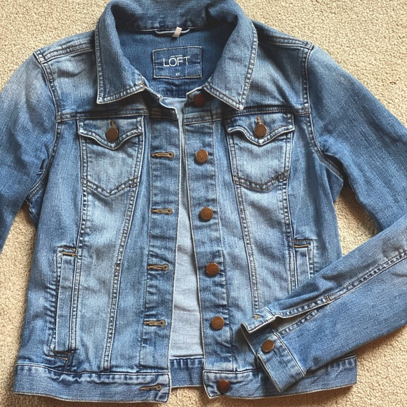 LOFT | Jackets & Coats | Denim Jacket | Poshmark